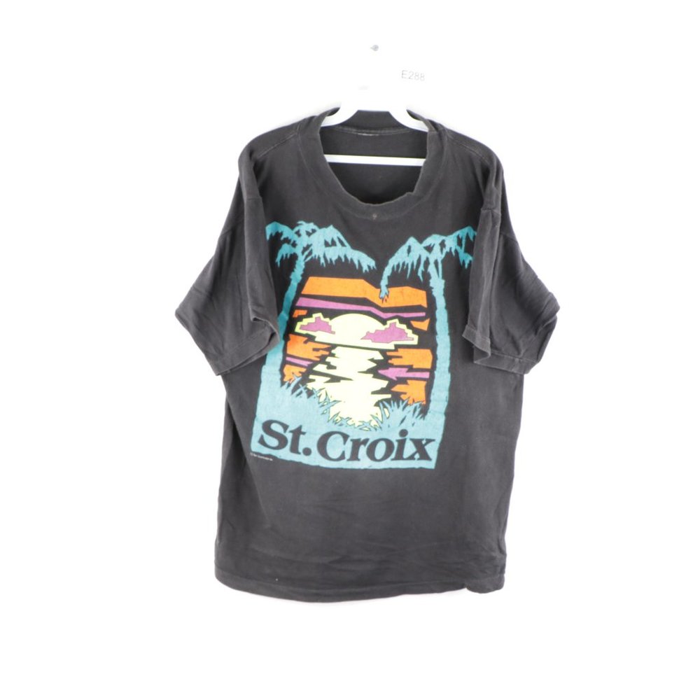 Vintage St Croix Island Faded Distressed Shirt - Gem